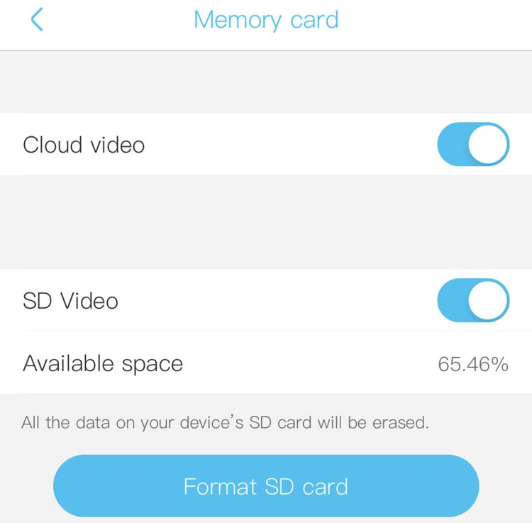 about SD card (UBox) – Javiscam